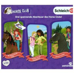 Schleich Horse Club Hörspielbox..1,3 Audio-CD - Various (Hörbuch)