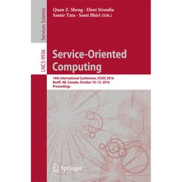 Springer International Publishing Service-Oriented Computing, Kartoniert (TB)