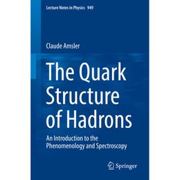 Springer International Publishing The Quark Structure of Hadrons - Claude Amsler, Kartoniert (TB)