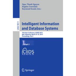 Springer International Publishing Intelligent Information and Database Systems, Kartoniert (TB)