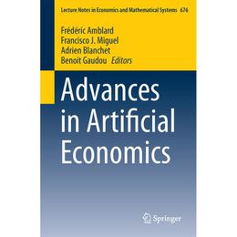 Springer International Publishing Advances in Artificial Economics, Kartoniert (TB)
