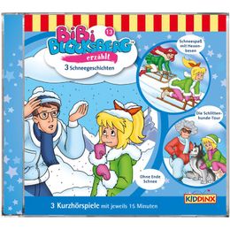 Bibi Blocksberg erzählt - Schneegeschichten.Folge.13,1 Audio-CD - Bibi Blocksberg, Bibi Blocksberg Erzählt (Hörbuch)