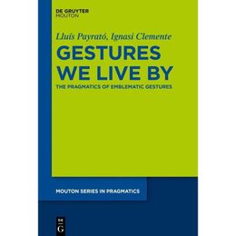 De Gruyter Gestures We Live By - Lluís Payrató, Ignasi Clemente, Kartoniert (TB)