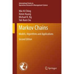 Springer Markov Chains - Wai-Ki Ching, Ximin Huang, Michael K. Ng, Tak-Kuen Siu, Gebunden