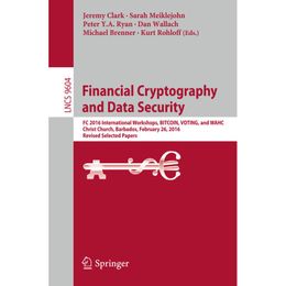 Springer Financial Cryptography and Data Security, Kartoniert (TB)