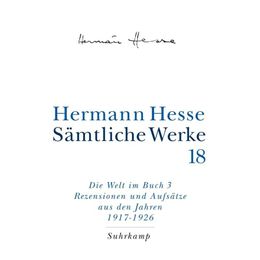 Die Welt im Buch.Tl.3 - Hermann Hesse, Leinen