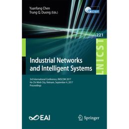Springer Industrial Networks and Intelligent Systems, Kartoniert (TB)