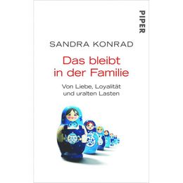 PIPER Das bleibt in der Familie - Sandra Konrad, Taschenbuch