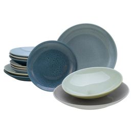 Creatable Tellerset 12-tlg Reactive blau