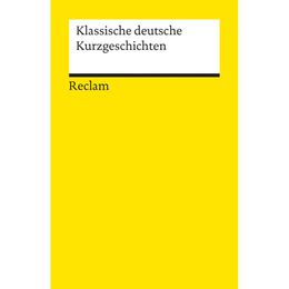 Klassische deutsche Kurzgeschichten, Taschenbuch