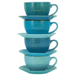 Creatable Cappuccinotassen 8-tlg Nature Collection blau