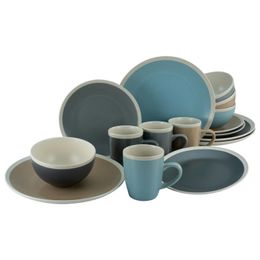 Creatable Kombiservice 16-tlg Nordic Living cool bunt