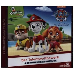 Paw Patrol -Der Talentwettbewerb,1 Audio-CD - Various (Hörbuch)