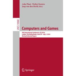 Springer International Publishing Computers and Games, Kartoniert (TB)
