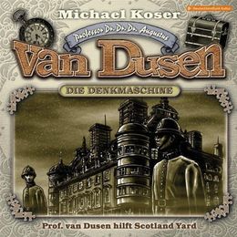 Professor van Dusen hilft Scotland Yard,1 Audio-CD - Michael Koser (Hörbuch)