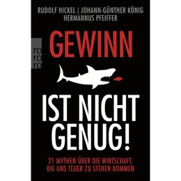 Gewinn ist nicht genug! - Rudolf Hickel, Johann-Günther König, Hermannus Pfeiffer, Taschenbuch
