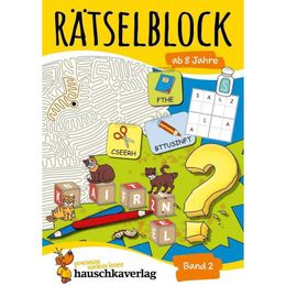 Rätselblock ab 8 Jahre - Band 2.Bd.2 - Agnes Spiecker, Kartoniert (TB)