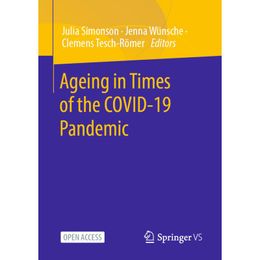 Ageing in Times of the COVID-19 Pandemic, Kartoniert (TB)