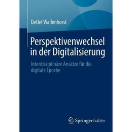 Springer Fachmedien Wiesbaden Perspektivenwechsel in der Digitalisierung - Detlef Wallenhorst, Kartoniert (TB)