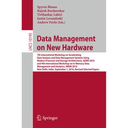 Springer Data Management on New Hardware, Kartoniert (TB)