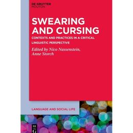 De Gruyter Swearing and Cursing, Kartoniert (TB)