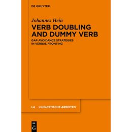 De Gruyter Verb Doubling and Dummy Verb - Johannes Hein, Kartoniert (TB)