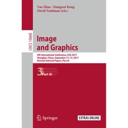 Springer International Publishing Image and Graphics, Kartoniert (TB)