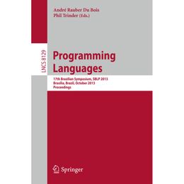 Springer Programming Languages, Kartoniert (TB)