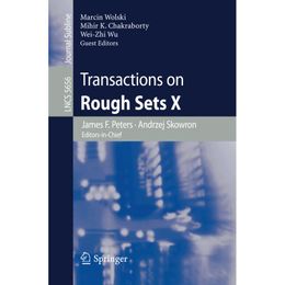 Springer Berlin Heidelberg Transactions on Rough Sets X, Kartoniert (TB)