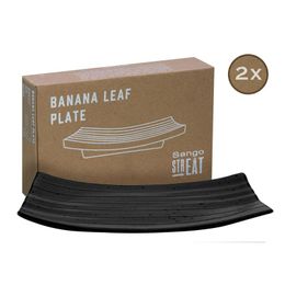 Creatable Banana Leaf 2-tlg Streat Food schwarz