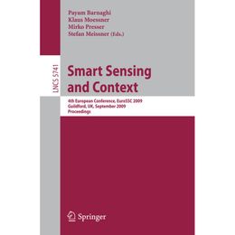 Springer Smart Sensing and Context, Kartoniert (TB)