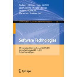 Springer Software Technologies, Kartoniert (TB)