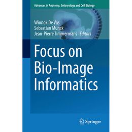 Springer International Publishing Focus on Bio-Image Informatics, Kartoniert (TB)