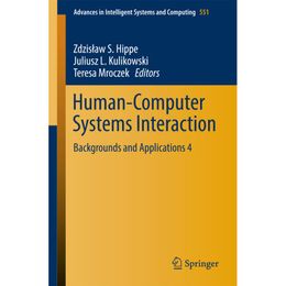 Springer Human-Computer Systems Interaction, Kartoniert (TB)