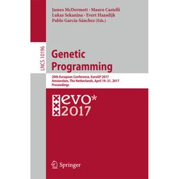 Springer International Publishing Genetic Programming, Kartoniert (TB)