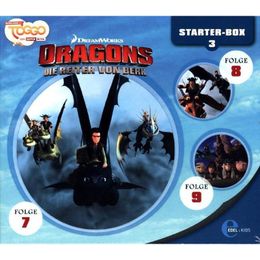 Dragons - Die Reiter von Berk - Starter-Box,3 Audio-CD - Dragons-Die Reiter Von Berk (Hörbuch)