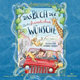 Silberfisch Das Buch der (un)heimlichen Wünsche 1: Auf Safari!,2 Audio-CD - Sabrina J. Kirschner (Hörbuch)