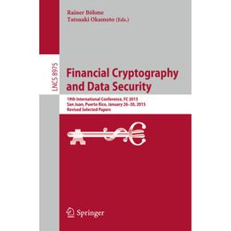 Springer Financial Cryptography and Data Security, Kartoniert (TB)