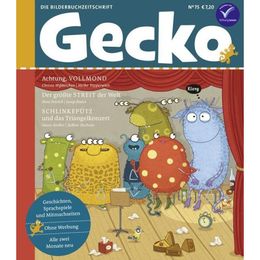 Gecko.Nr.75 - Susan Kreller, Nina Petrick, Christa Wißkirchen, Matthias Jeschke, Kartoniert (TB)