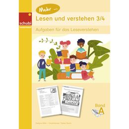 Mehr... Lesen und verstehen 3/4 Band A, Kartoniert (TB)