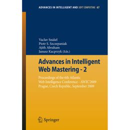 Advances in Intelligent Web Mastering - 2, Kartoniert (TB)