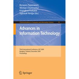 Springer Advances in Information Technology, Kartoniert (TB)