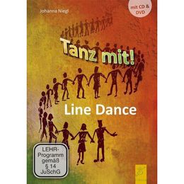 Tanz mit! - Line Dance, 1 Audio-CD + 1 DVD + Buch,1 Audio-CD + 1 DVD + Buch