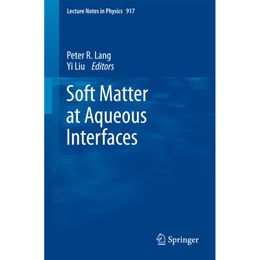 Springer Soft Matter at Aqueous Interfaces, Kartoniert (TB)
