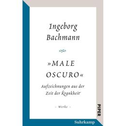 PIPER Salzburger Bachmann Edition - "Male oscuro" - Ingeborg Bachmann, Taschenbuch