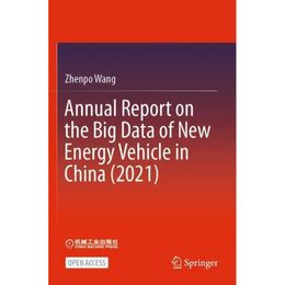 Springer Nature Annual Report on the Big Data of New Energy Vehicle in China (2021) - Zhenpo Wang, Kartoniert (TB)