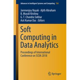 Springer Nature Soft Computing in Data Analytics, Kartoniert (TB)