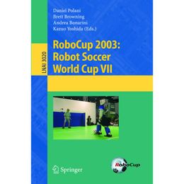 Springer RoboCup 2003: Robot Soccer World Cup VII, Kartoniert (TB)