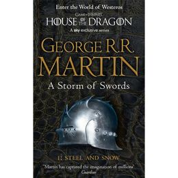 A Storm of Swords: Part 1 Steel and Snow.Tl.1 - George R. R. Martin, Kartoniert (TB)