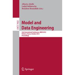 Springer Model and Data Engineering, Kartoniert (TB)
